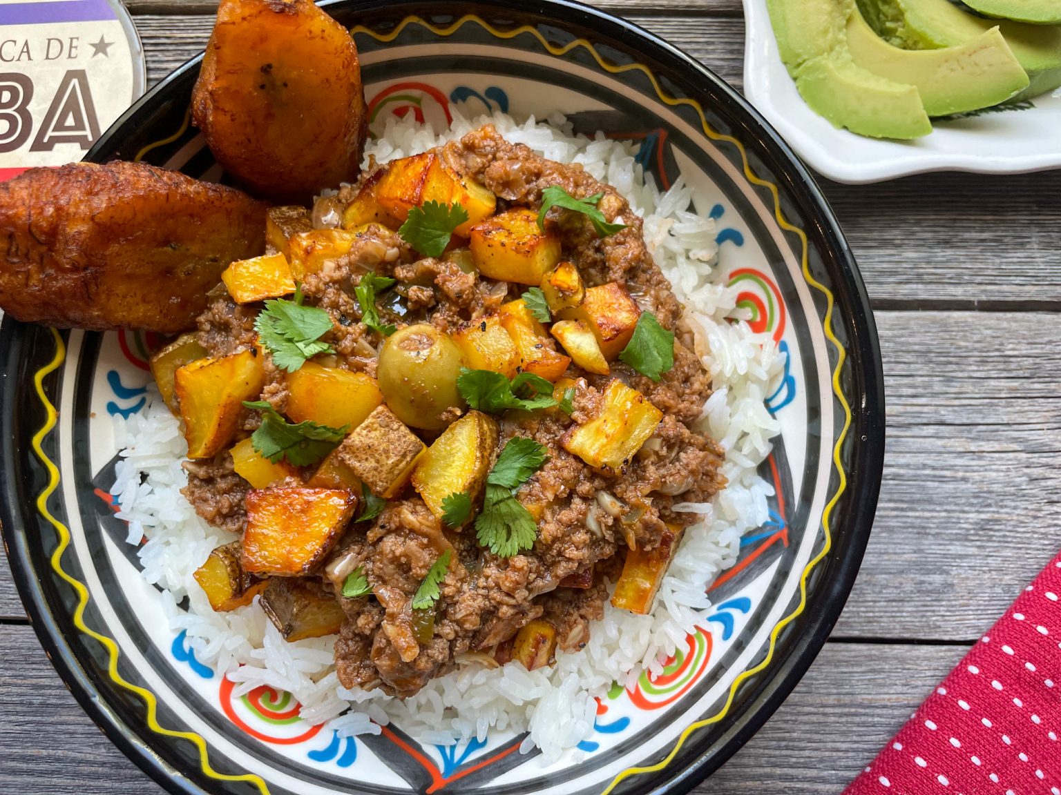 Cuban Picadillo con Papas - The American Cuban Table